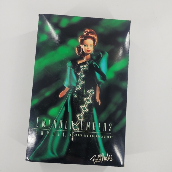 Mattel | Toys | Mattel Barbie Doll Emerald Embers By Bob Mackie New In ...